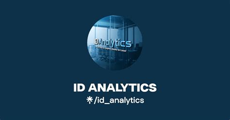 Id Analytics Linktree