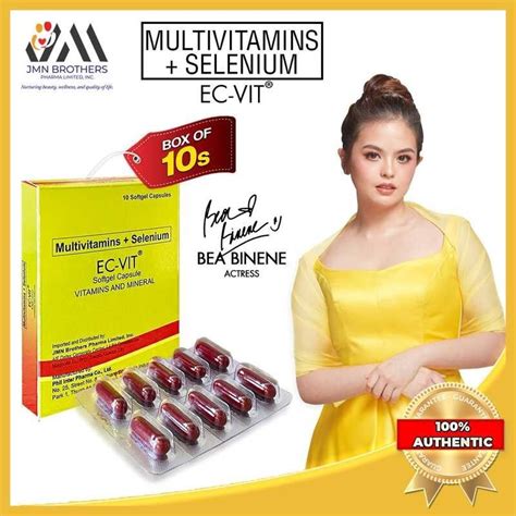 Multivitamins Selenium Ec Vit Box Of 10s Cod Shopee Philippines