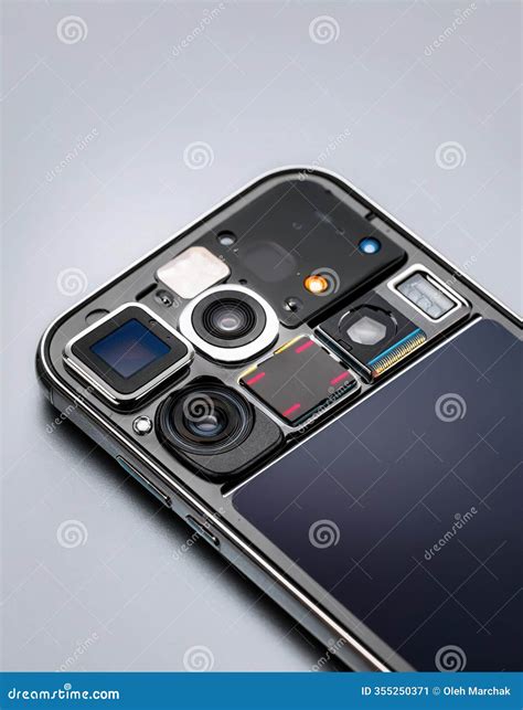 Exploring The Intricate Camera Design Of A Smartphone Showcasing