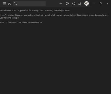 I Deleted A Task Pressed Undo And Encountered This Error Rtodoist