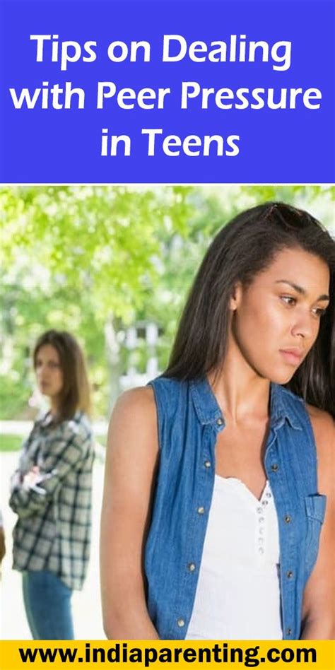Tips On Dealing With Peer Pressure In Teens Artofit