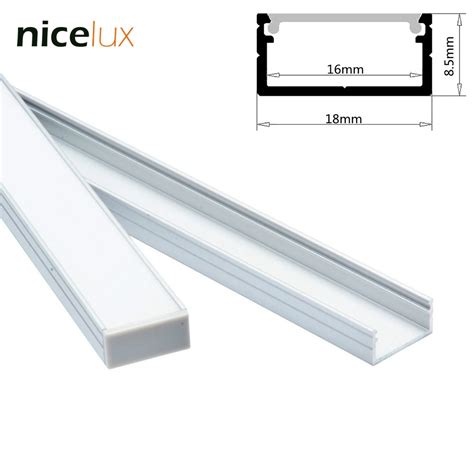 Set Ft M Set U Shape Led Strip Aluminum Channel Profile For Mm Mm Mm Pcb Led Bar