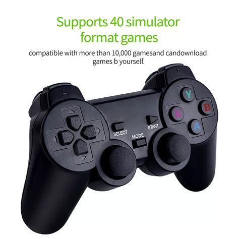 Game 2 4g Wireless Controller Gamepad 4k Gamestick With 10000 Built In