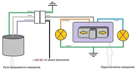 Реле поворотов скутер 3 х контактное реле схема