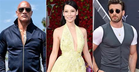 Red One Lucy Liu Joins The Stellar Starcast Of The Dwayne Johnson Chris Evans Starrer