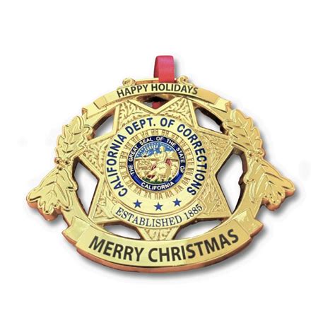 Cdc Badge Ornament Custom Pins And Buckles