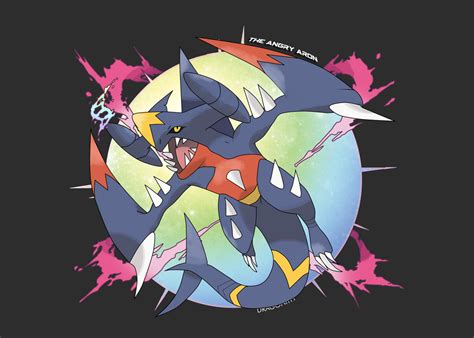 Mega Garchomp Pre Reveal Fan Made By Theangryaron On Deviantart