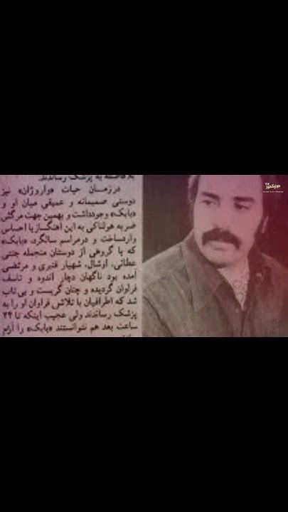 بابک بیات بر سر خاک واروژان از حال رفت Youtube