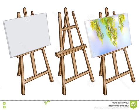 Easel Stand Vector At Vectorified Collection Of Easel Stand