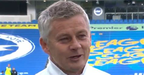 Ole Gunnar Solskjaer Makes Honest Admission After Man Utd Win Over
