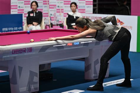 김가영 16강 김명희에 완벽한 리벤지 태백lpba챔피언십