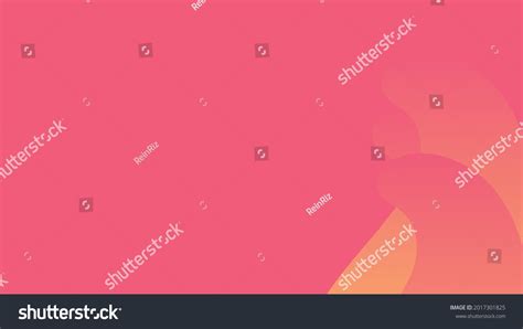 Pink Background Wavy Abstract Shape Vector Stock Vector Royalty Free 2017301825 Shutterstock