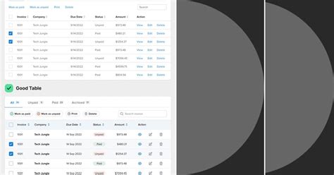 List Table Ui 🍱 Curated By Oliver Viet Nguyen Medium
