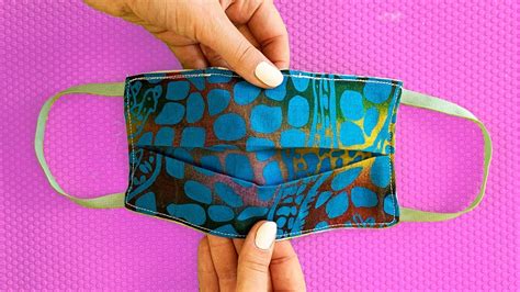 Face Mask Sewing Tutorial Make Fabric Face Mask At Home Diy Cloth