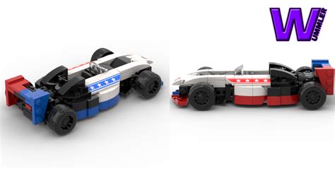 Lego Moc Rocket Racer Open Wheel Race Car By Wummler Rebrickable