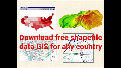 How To Download Shapefile Data Gis For Any Country Youtube