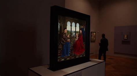 La Virgen Del Canciller Rolin De Jan Van Eyck Preside Una Muestra Del Pintor Flamenco En El