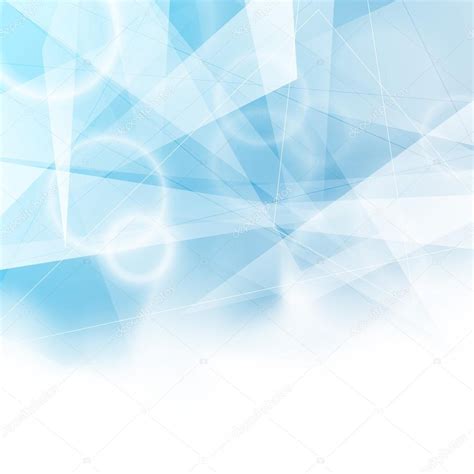 Carpeta De Fondo Bokeh Azul Triangular Stock Vector By PhyZick 53100637