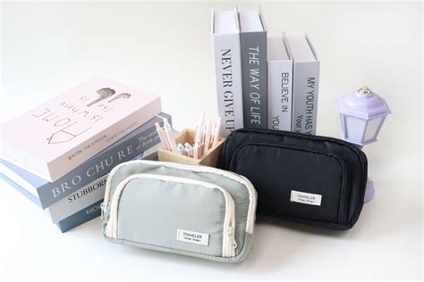 Buy Multi Functional Canvas Pen Bagsimple Three Layer Pencil Case