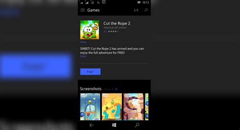 В магазине Windows 10 Mobile теперь показано в каких приложениях есть внутренние покупки
