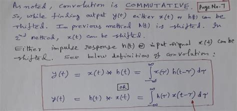 Convolution Of Continuous Signals Signals And Systems Engineerstutor