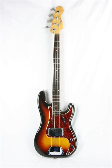 1961 Fender Precision Bass W Ohsc Slab Board Neck P Super Clean Al