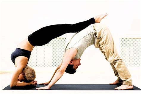 Yin Yoga Images Couples Yoga Yoga Challenge Poses Par