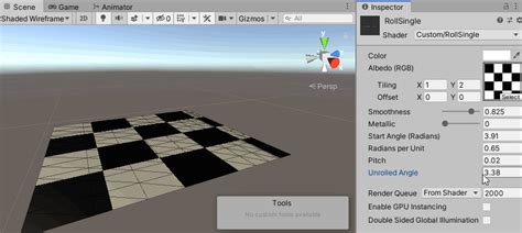 Unity How Can I Roll Up A Plane With A Vertex Shader Game