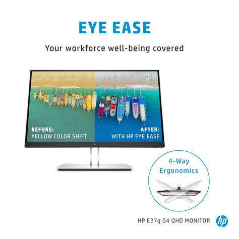 Hp E Series E Q G Qhd Cm X Pixels Quad Hd Black Ikonic