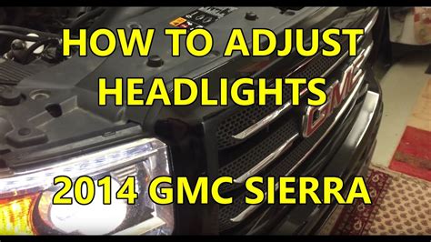 Replace Headlight 2015 Gmc Sierra Truck