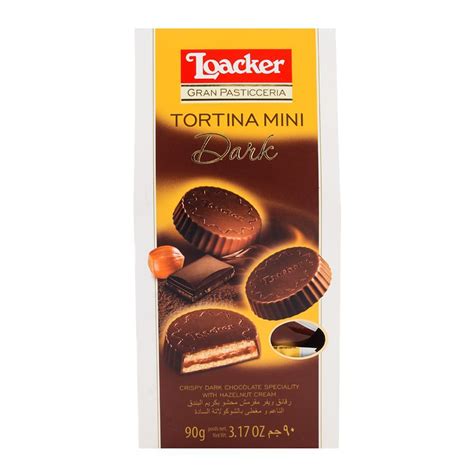 Order Loacker Tortina Mini Dark 90gm Online At Special Price In