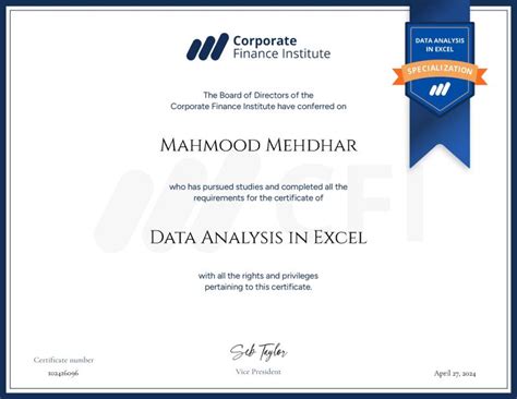 Mahmood Mehdhar Fmva® On Linkedin Dataanalysis Excel Cfi Professionaldevelopment