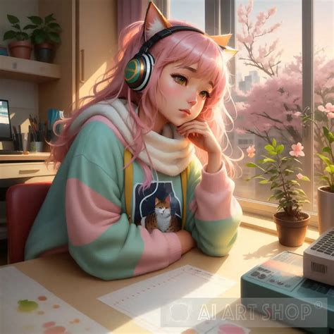 Beautiful Lo Fi Girl