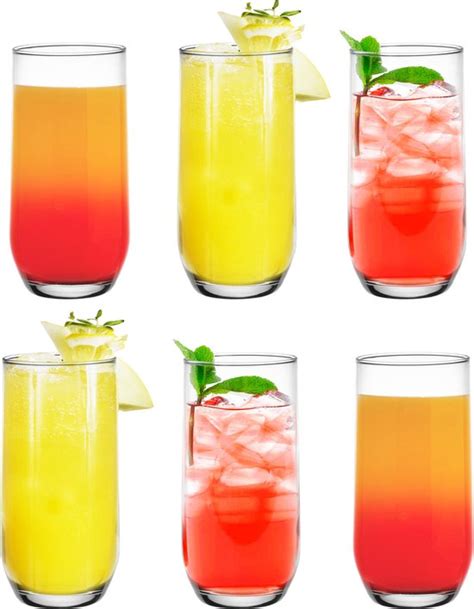Glasmark Drinkglazen Waterglazen Tumblers Transparant Glas 18x