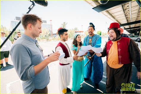 James Corden Dresses As Genie Abu For Aladdin Crosswalk Musical