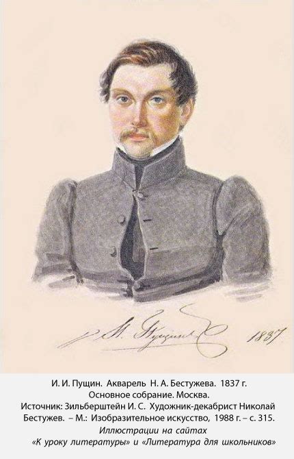 Друзья и современники А.С.Пушкина. Пущин И.И.