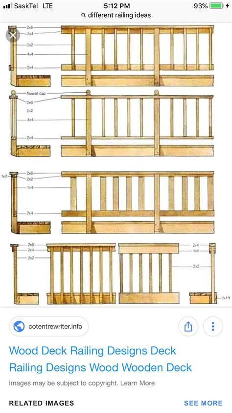 Pin By Jovi Trevino On Deck Deck Railing Design Wood Deck Railing Railing Design
