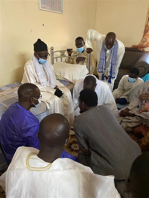 Condoléances En Images La Visite De Ousmane Sonko à Darou Mousty 10