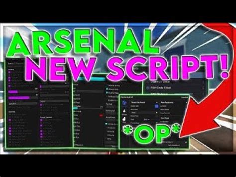 ROBLOX ARSENAL SCRIPT FREE YouTube