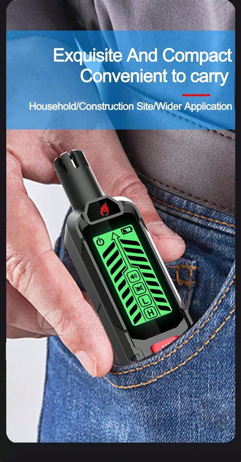 Combustible Gas Leak Detector Natural Flammable Alcohol Lpg Methane