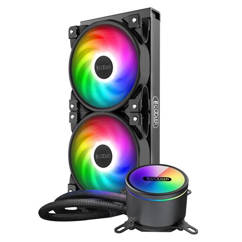 Система жидкостного охлаждения для процессора PCCooler GI-CX240 ARGB ...