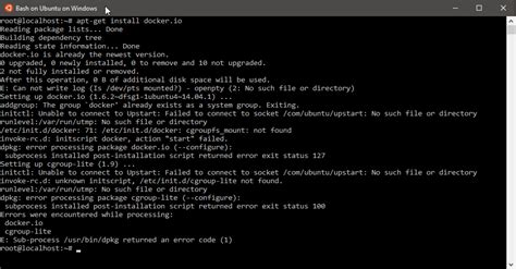 Can You Run Docker Natively On The New Windows Ubuntu Bash