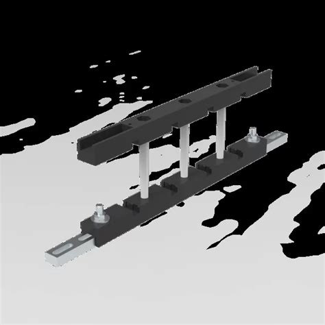 Compact Busbar Support For Power Distribution Ecbs Nvent Hoffman