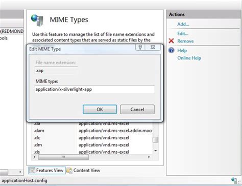 Configuring Iis For Silverlight Applications Btnhd