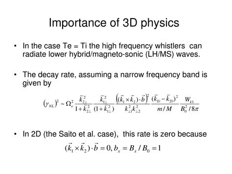 Ppt Nonlinear Evolution Of Whistler Turbulence Powerpoint