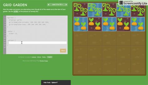 Github Billfienberg Grid Garden Solutions To Css Grid Garden