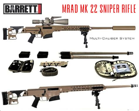 Barrett Mk22 Mod Norma Mag Socom Coyote Brown 26 Fluted Bbl 51 Off