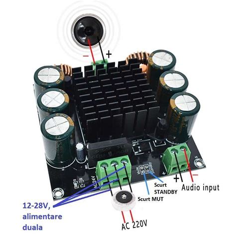 Modul Amplificator Xh M253 420w Mono Hifi