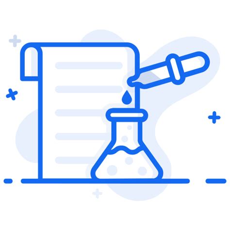 Laboratory Equipment Generic Blue Icon
