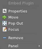 Panel Plugins Xfce4 Embed Plugin Start Xfce Docs